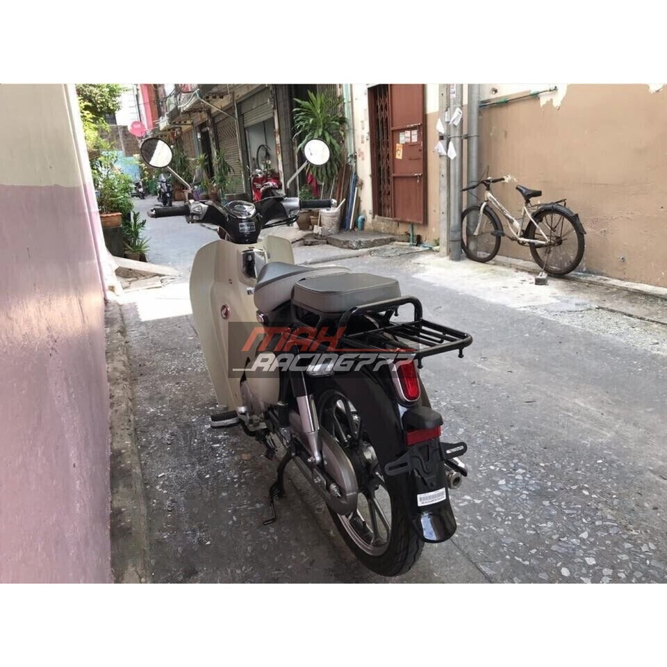 RACK LUGGAGE LUGGAGE SIDE BLACK FOR HONDA SUPER CUB C125 2018-2023 | eBay