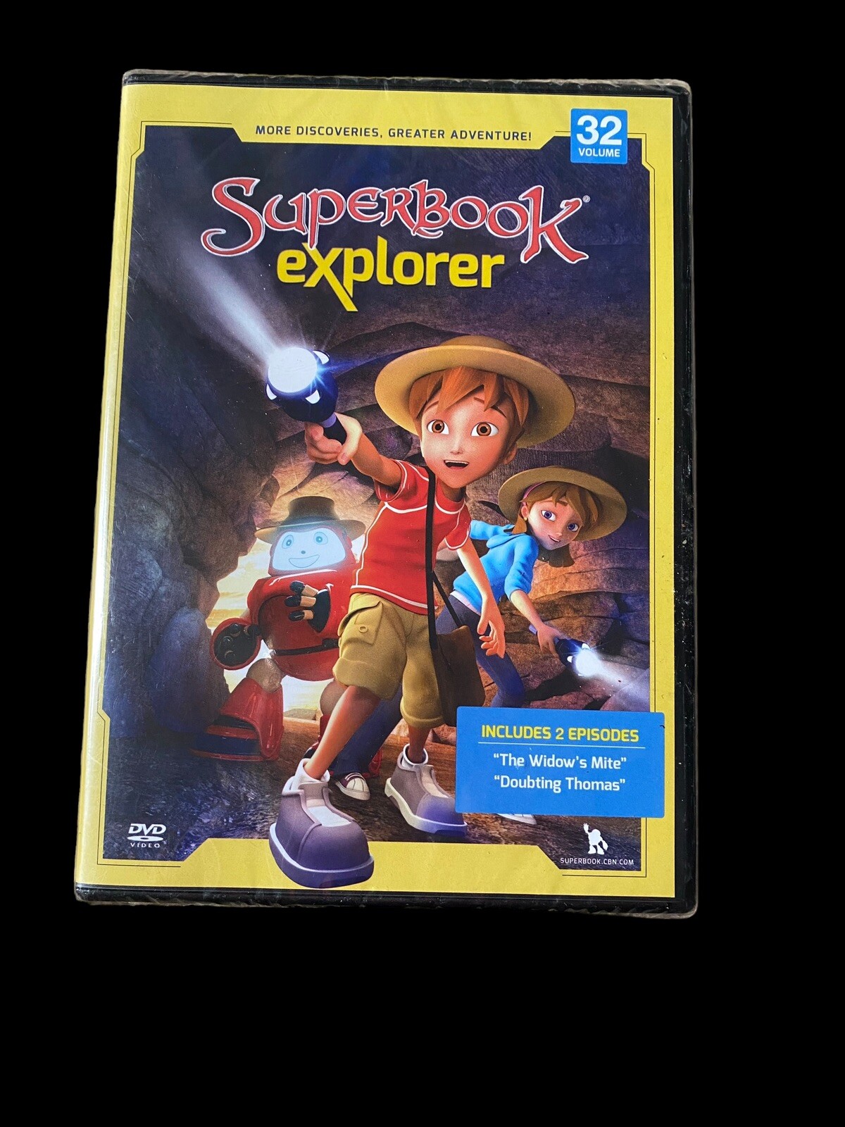Superbook Explorer Volume 32 (DVD, 2022) "The Widow's Mite""Doubting ...