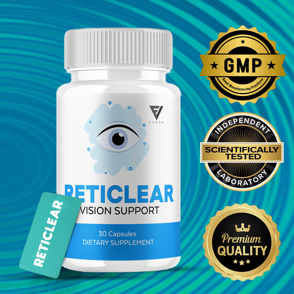 (2 Pack) Reticlear Capsules Reti Clear Vision Support Supplement (120 ...