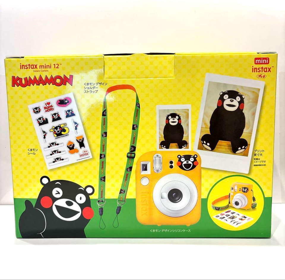 Fujifilm instax mini 12 Kumamon Instant Camera Cheki Limited Edition ...