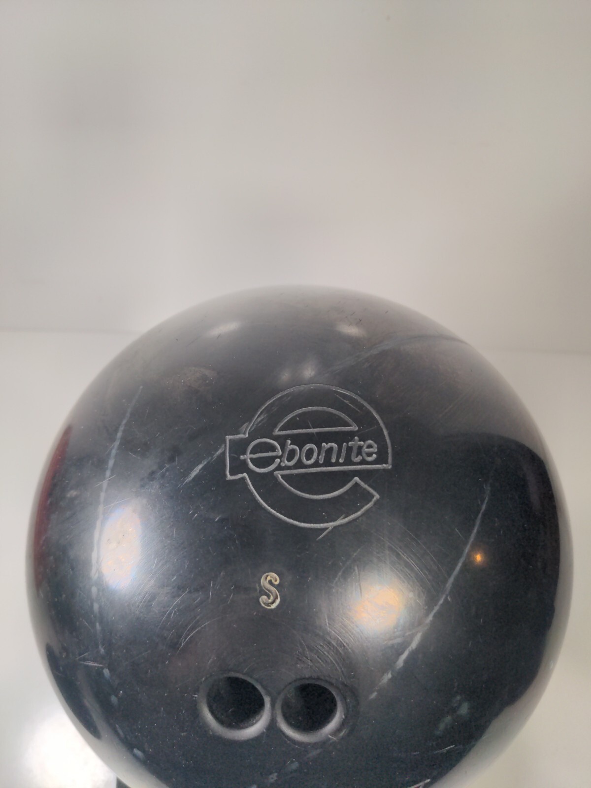 Vintage Ebonite Maxim IV 4 Solid Black Pro-Line 11 lb 2.4 oz Bowling ...
