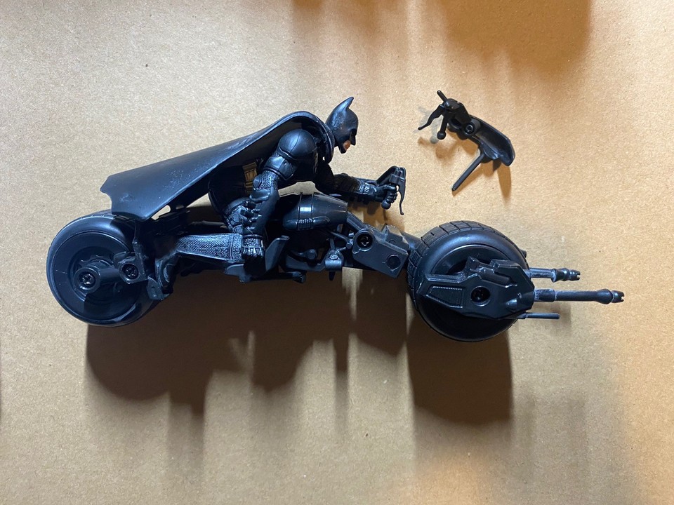 Batman - The Dark Knight Stealth Launch Batmobile COMPLETE w/ BOX (read ...