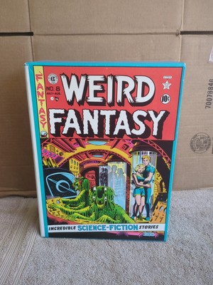 COMPLETE EC LIBRARY WEIRD FANTASY HC VOL 1-4 RUSS COCHRAN SLIPCASE BOX ...