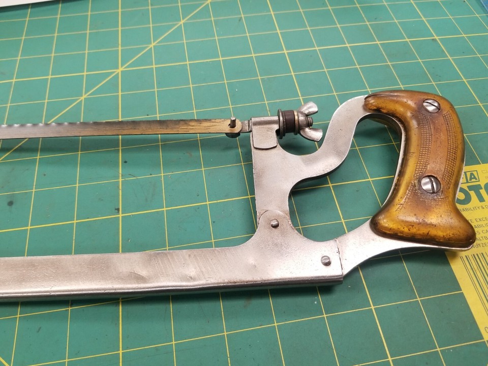 Vintage Rare Craftsman Amber Handle Hack Saw BB Series MADE IN USA | eBay
