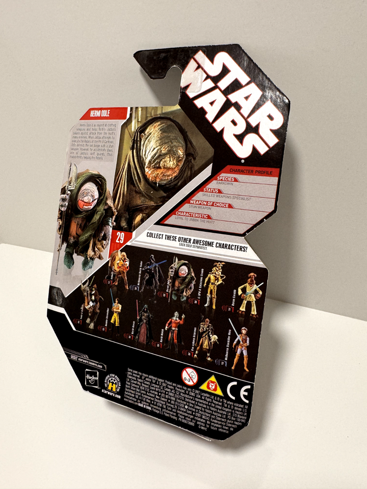 Star Wars TAC 30th Anniversary HERMI ODLE 3.75 Inch Figure w/ Coin ...