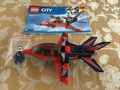 As New Lego City #60177 Air Show Jet – Used complete no box, excellent ...