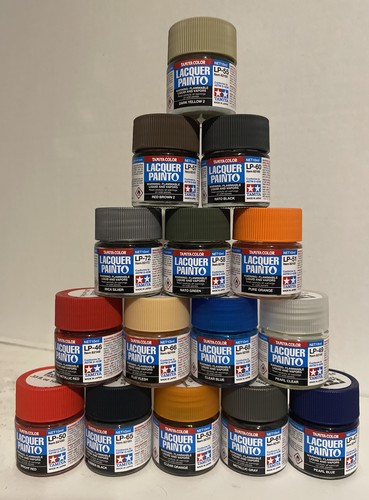 Tamiya LP Lacquer colors 10ml. 20 pcs bundle. | eBay