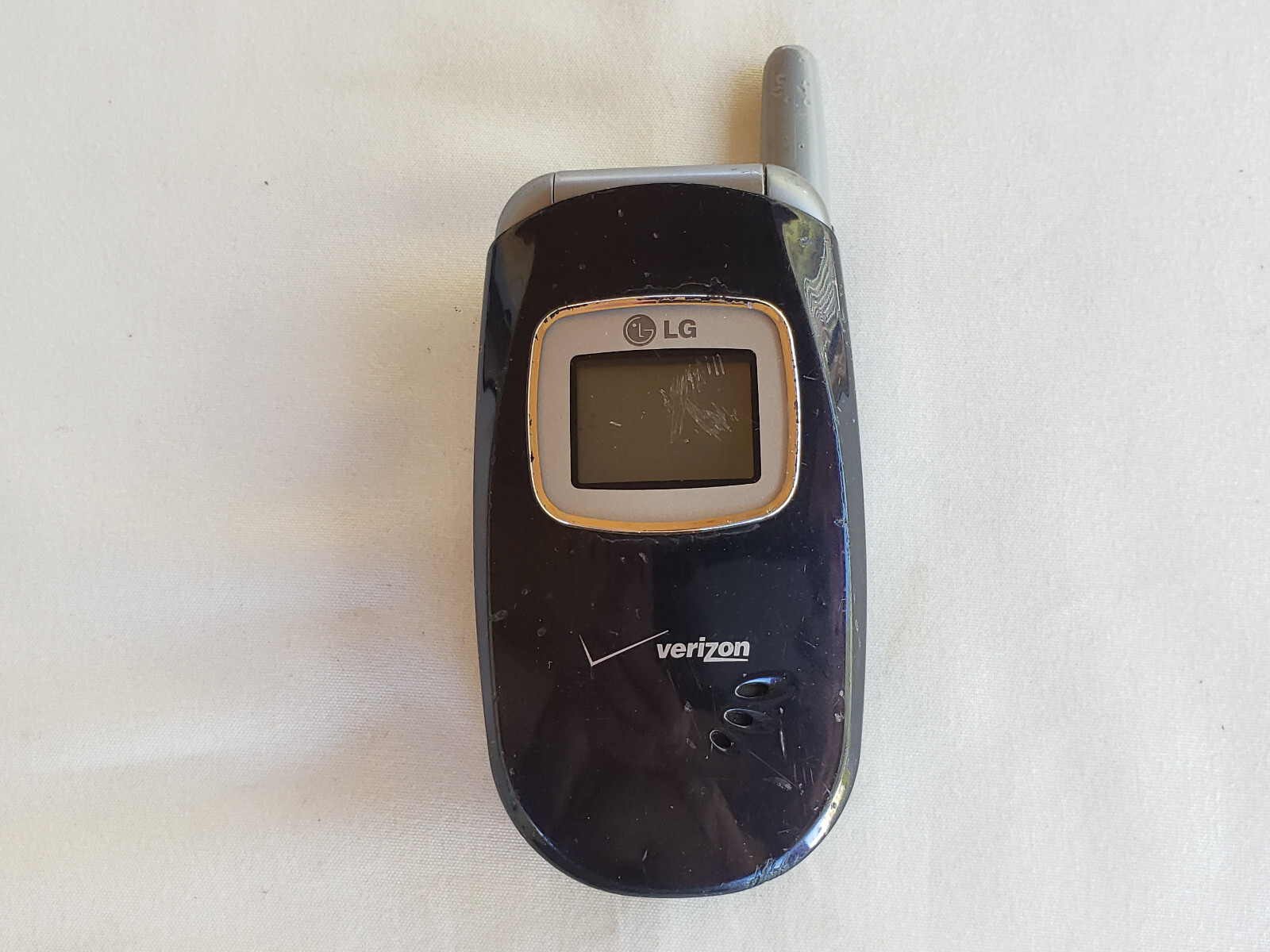 LG VX3400 Dark Blue/ Gray (Verizon) Cellular Flip Cell Phone w/ Battery ...