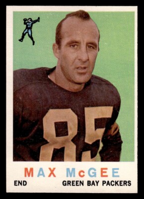 1959 Topps Football #4 Max McGee EX/MT *e2 | eBay