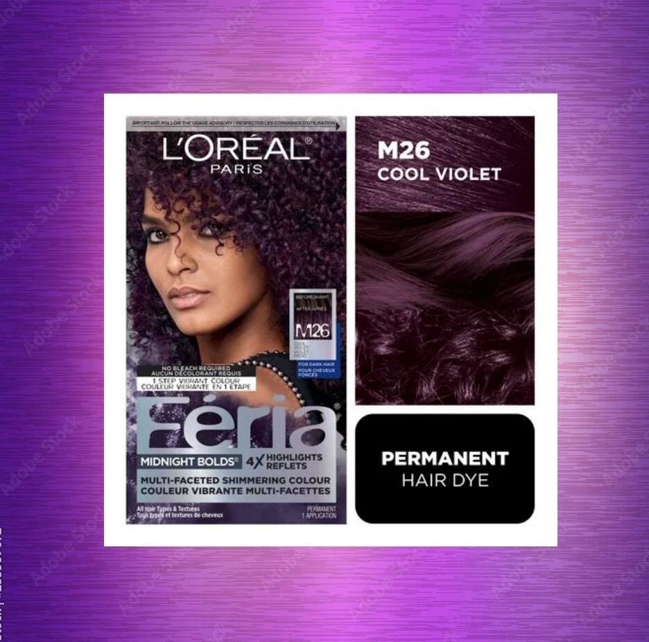 Black Violet Hair Color Feria