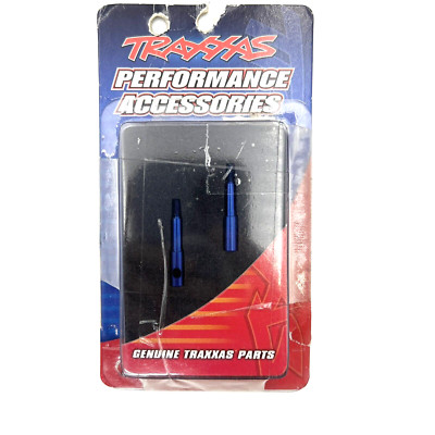 Traxxas #5537X 5537x Blue Aluminium Front Wheel Axles (2pcs) JATO ...
