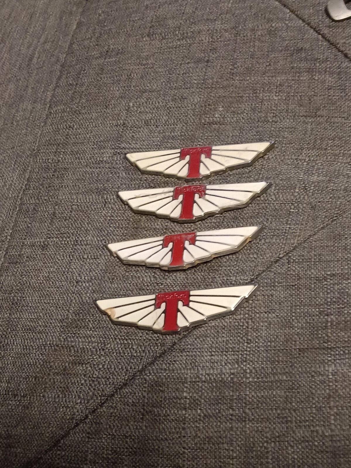 Tickford Wings Badges x4 Falcon XR6 XR8 ED EF EL AU XG XH Genuine Ford ...