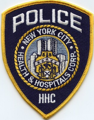 NEW YORK HEALTH AND HOSPITALS CORP HHC Hospital POLICE PATCH | eBay