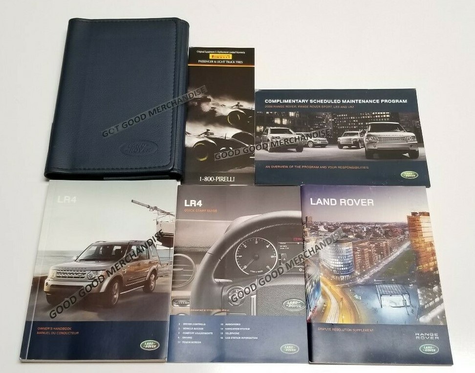 2012 LAND ROVER LR4 OWNERS MANUAL USER GUIDE HSE LUX SE BASE SPORT SUV ...