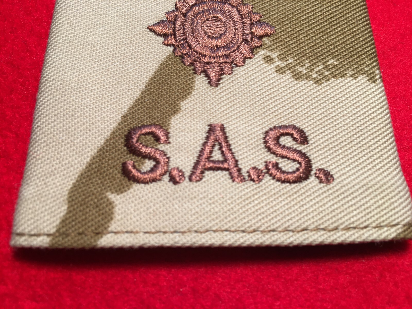 Quality Desert SAS DPM Officers Rank Slide Special Air ervice Combat ...