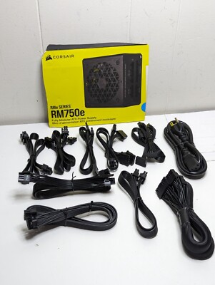 CORSAIR RM750e Fully Modular - CABLE SET ONLY - Complete - (CC3) | eBay