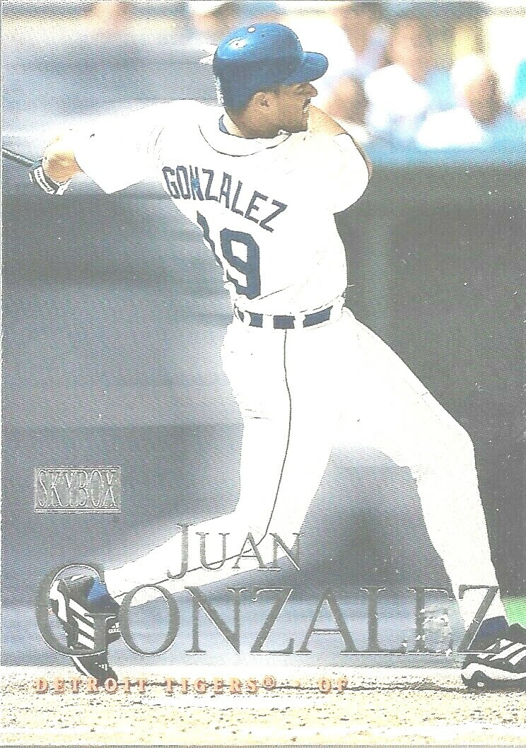 2000 Skybox Juan Gonzalez Texas Rangers 83 Baseball | eBay