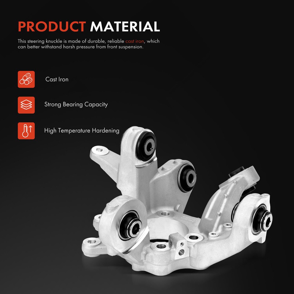 2x Rear Steering Knuckle for Ford Explorer Police Interceptor Utility ...