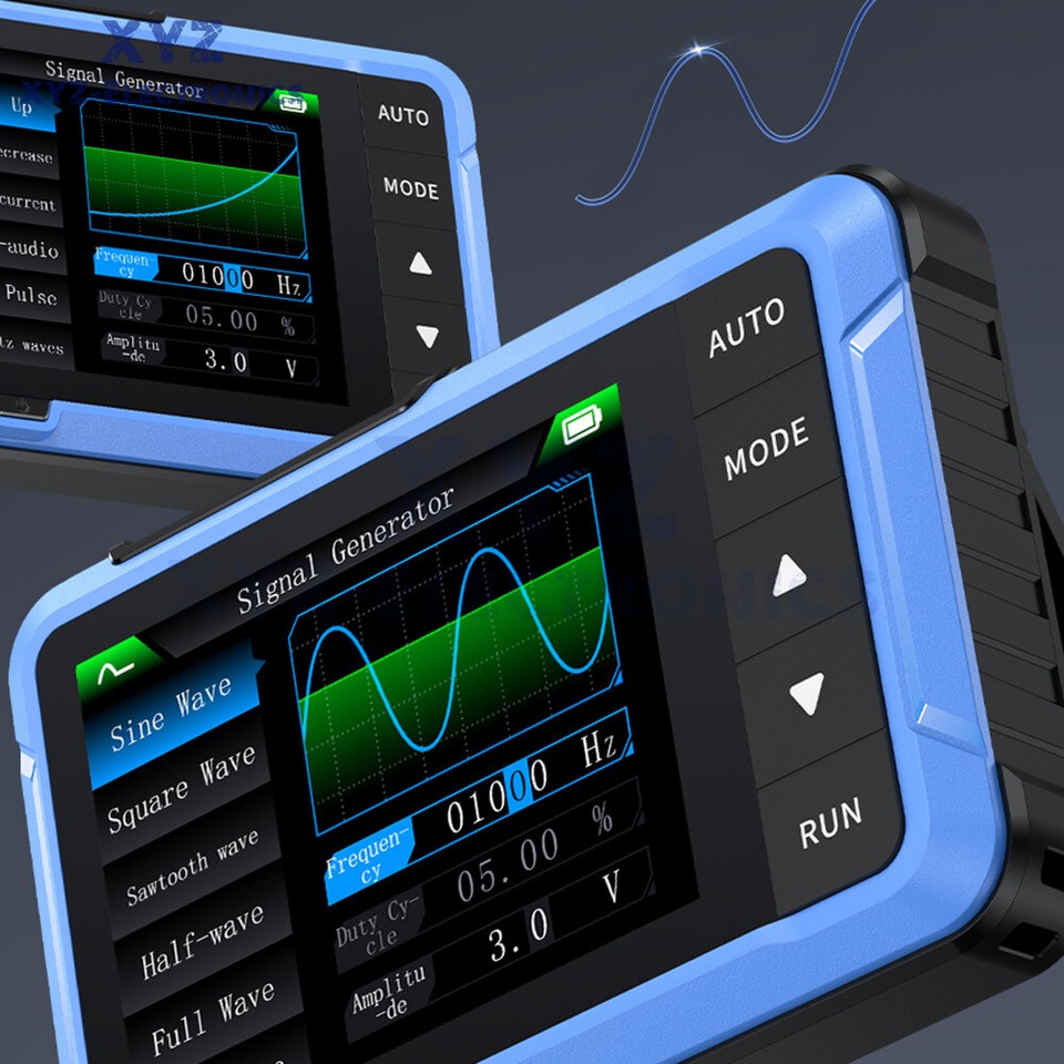 FNIRSI DSO510 2-IN-1 Handheld Digital Oscilloscope Signal Generator ...