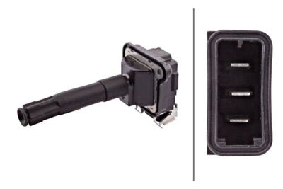 HELLA Ignition Coil 12V Fits AUDI VW SKODA SEAT A3 A4 Avant A6 A8 4A ...