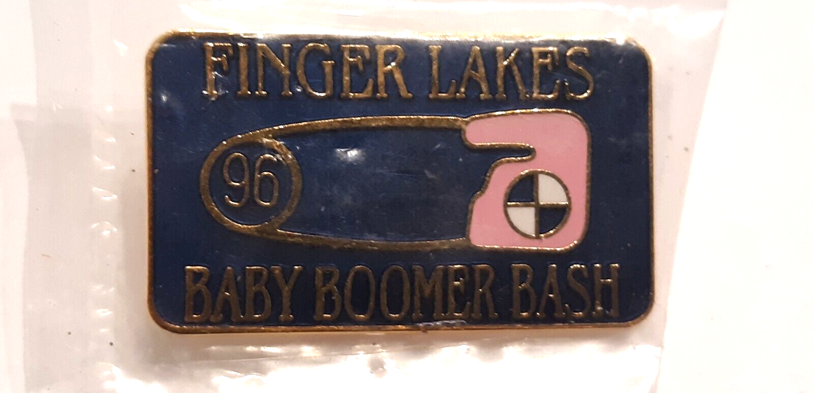 1996 BMW Motorcycle Finger Lakes Baby Boomer Bash pin | eBay