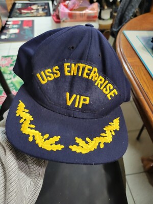 Rare Original 1980 US Navy US Enterprise CVN-65 VIP New Era Adjust ...