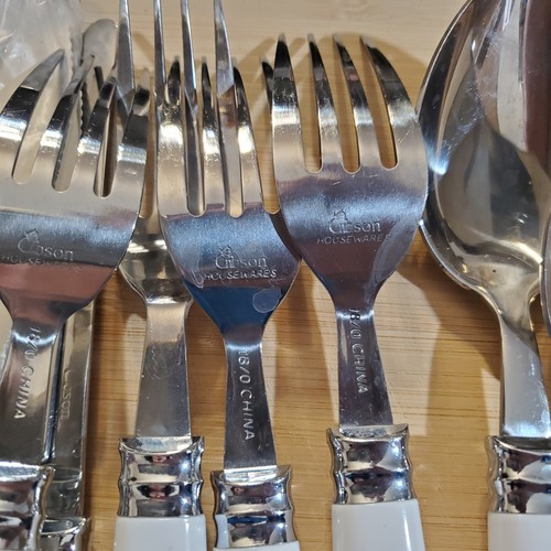 Vintage Gibson Coca Cola Flatware Set of 16 Pieces 4 Place Settings ...