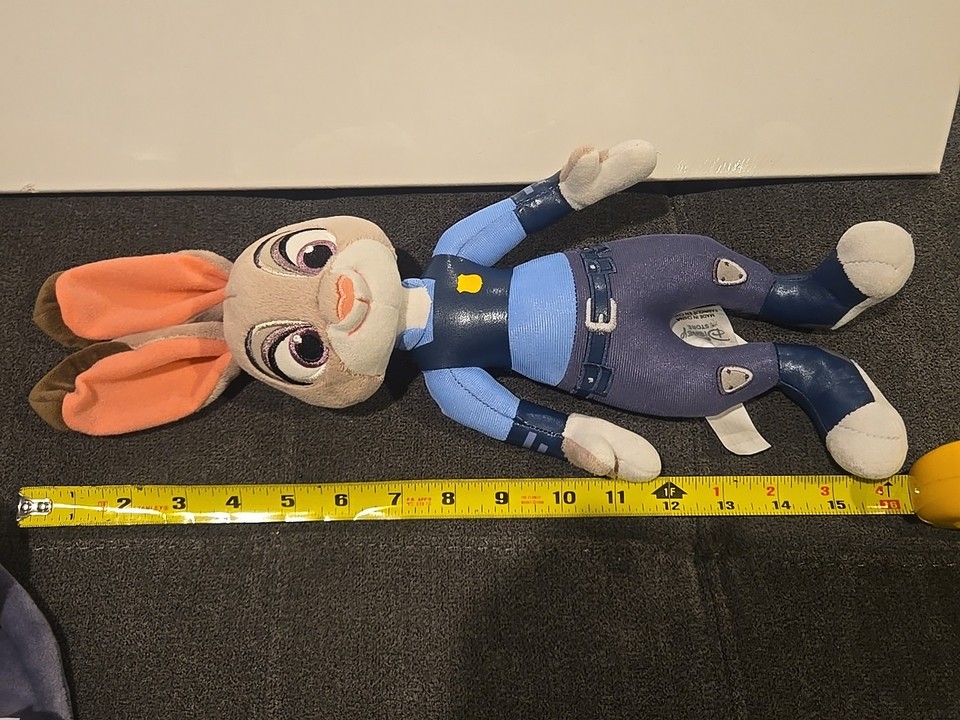 Disney’s Zootopia Plush Lot JUDY HOPPS, FINNICK And NICK WILDE, CLEAN w ...