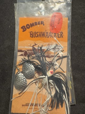 Vintage Bomber Bushwacker Spinner Baits Fishing Lures Bass Freshwater ...
