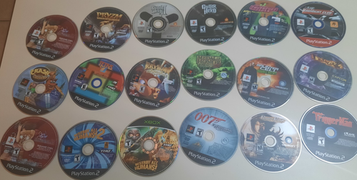 Sony PlayStation 2 (PS2) 18 Game Lot Bundle, Discs Only, Tested ...