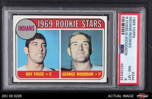1969 Topps - 1969 Rookie Stars #244 George Woodson, Ray Fosse (RC) for ...