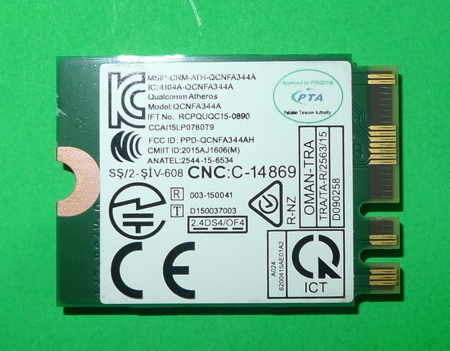 OEM Dell Alienware 17 R4 Killer 1435 WiFi Card Rev A02 0VCXN for sale ...