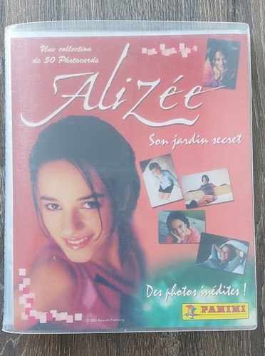 Album Panini Photocards Alizee Complet | eBay