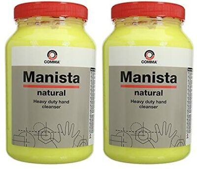 2x Mamista 3L Litre Natural Heavy Duty Workshop Hand Cleaner Soap Tar ...