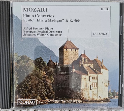 Mozart: Piano Concertos K. 467 &K. 466 (Donau DCD-8028) Alfred Brenner ...