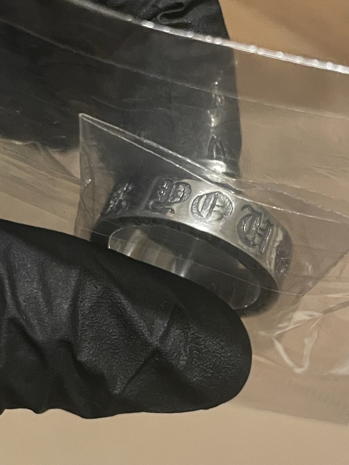 Chrome Hearts F You Ring Sizes 10, 9, and 8. 925 Silver Ring. CH Ring F ...
