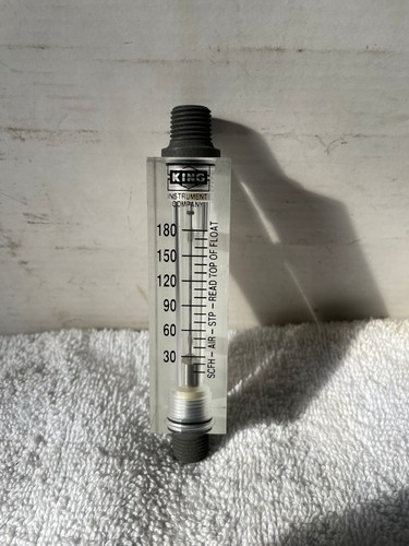 King Insturment SCFH Air STP Flow Meter | eBay