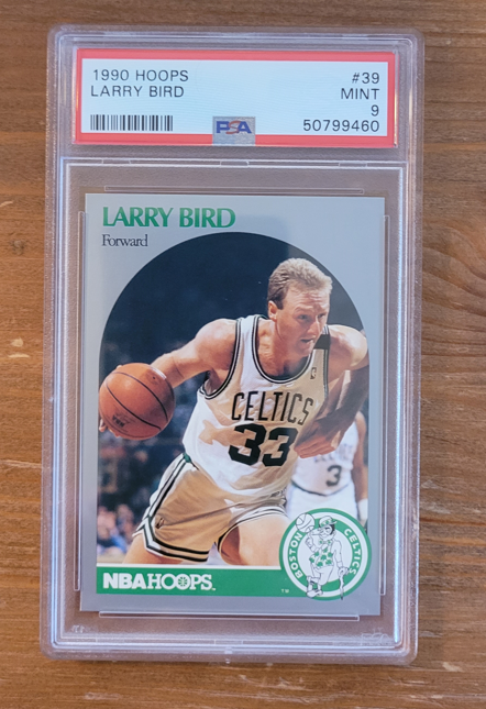 1990 Hoops Larry Bird #39 PSA 9 Boston Celtics (C) | eBay