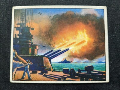 1951 Bowman Fight the Red Menace Card # 20 "Big Mo" In Action (VG/EX ...