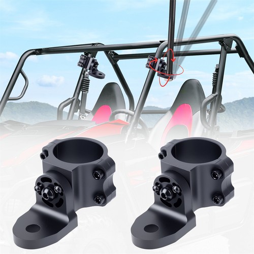 ATV UTV 1.75"-2" Bracket Adjustable Lights Flag Mount for Polaris RZR ...