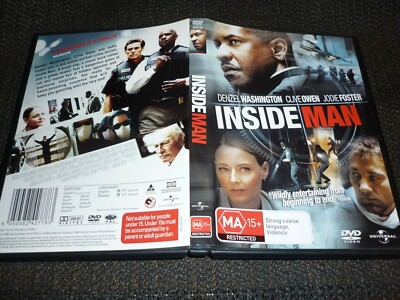 INSIDE MAN (DVD, MA15+) (164405 A) | eBay Australia