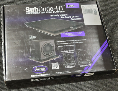 SubDude-HT Subwoofer Isolation Platform Iso-Series Subwoofer Pad 18 x ...