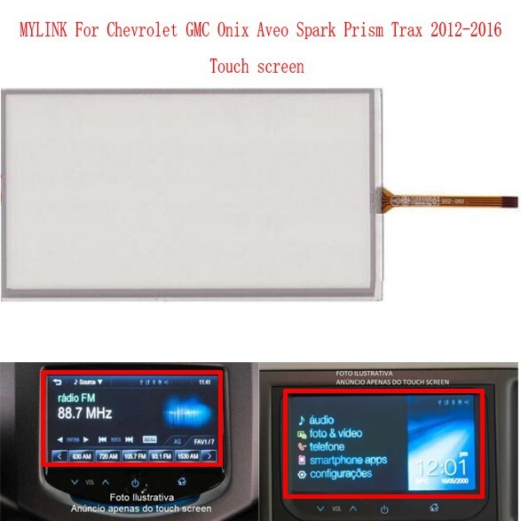 REPLACEMENT Touch Screen MYLINK Chevrolet GMC Onix Aveo Spark Prism ...