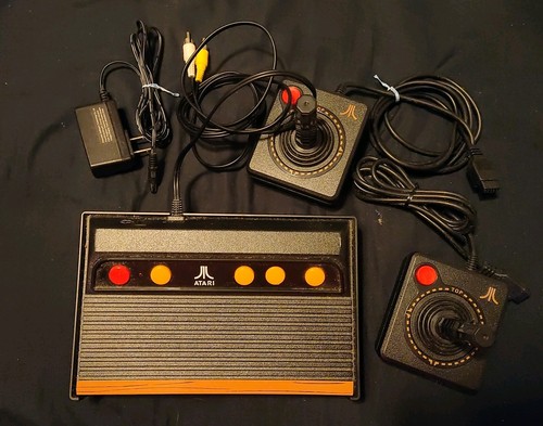 ATARI FLASHBACK CLASSIC RETRO VIDEO GAME CONSOLE w/CONTROLLER & ADAPTER ...