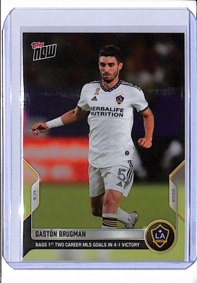 2022 TOPPS NOW MLS #210 GASTON BRUGMAN - PRINT RUN 160 - 1ST 2 CAREER ...