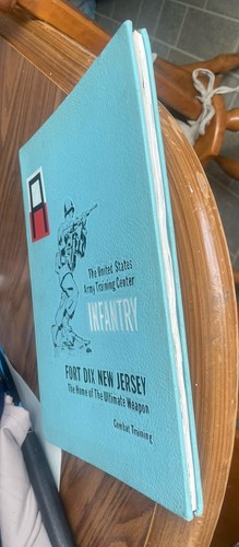 US 1st Army Basic Training Book Fort Dix NJ 1968 Vietnam Era | eBay