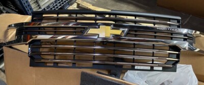 2019-2021 CHEVROLET SILVERADO 1500 W/CAM High Country GRILLE OEM NEW ...