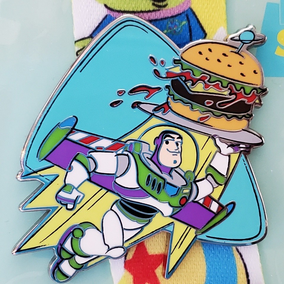 Disney Pins Pixar Lanyard Starter Set Toy Story Woody Buzz Jessie Bo ...