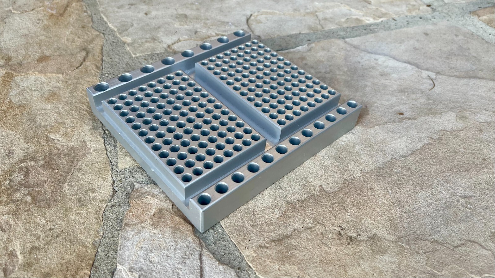 Aluminum Heating / Cooling Block 192 x 0.2 mL Tubes + 8 x 1.5 mL + 12 x ...