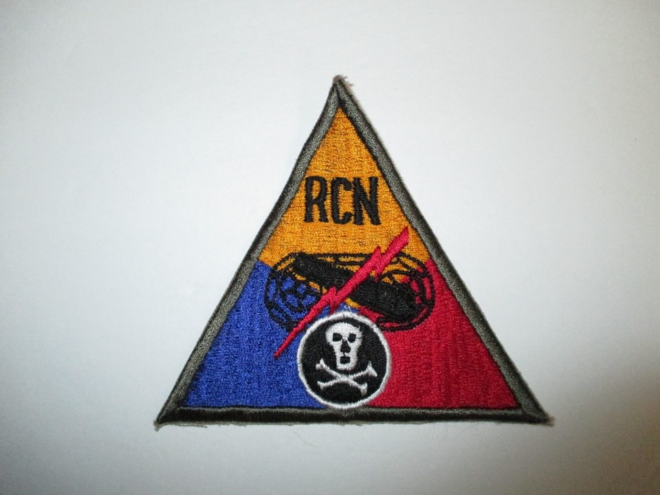 e4715 Korean War US Army Armored Tank Battalion Triangle RCN 32 Recon ...